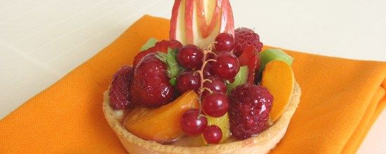 Recette de tarte aux fruits d'été sans gluten